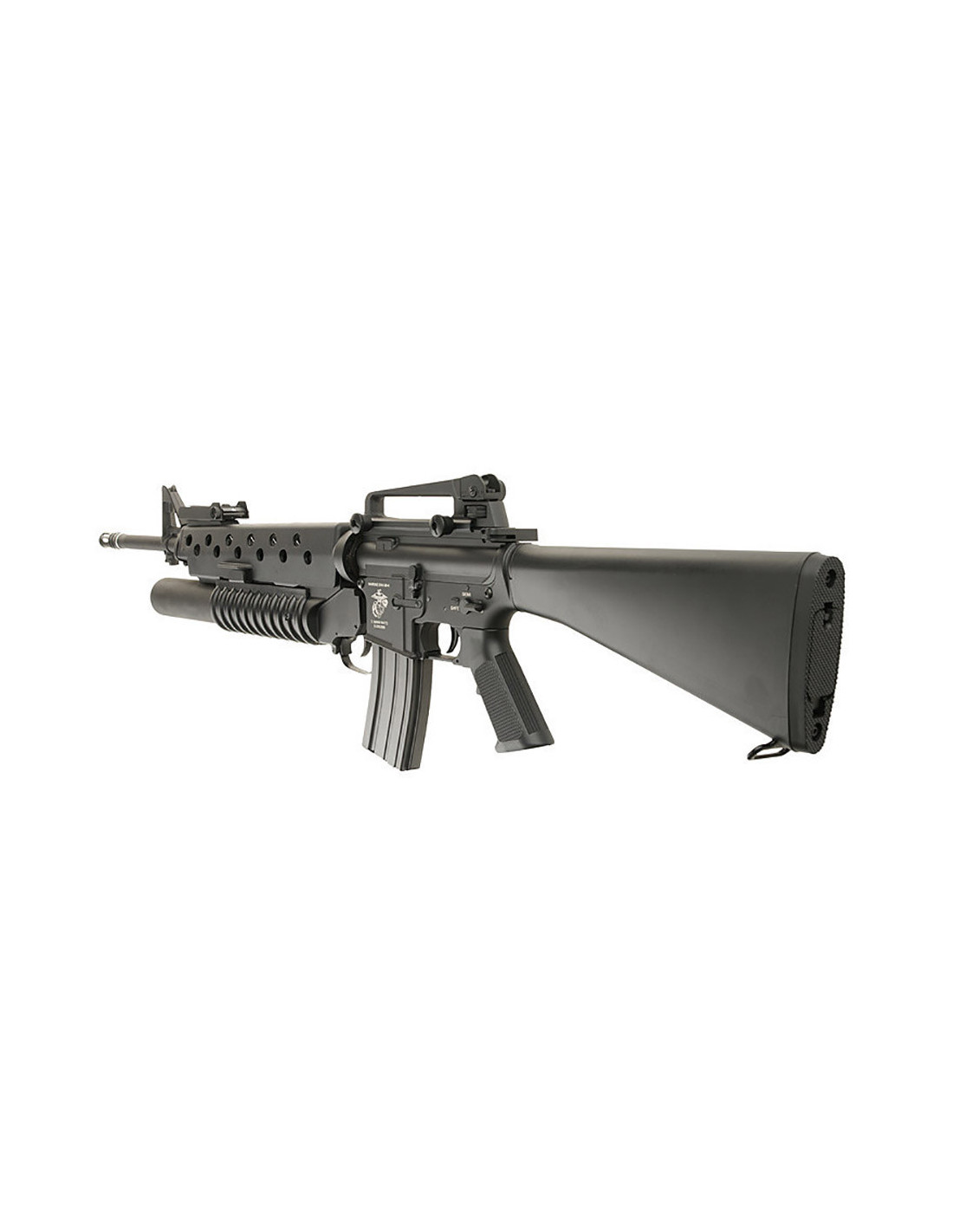 Assault rifle M16A3 with M203 AEG black ECEC System E&C AEG / AEP