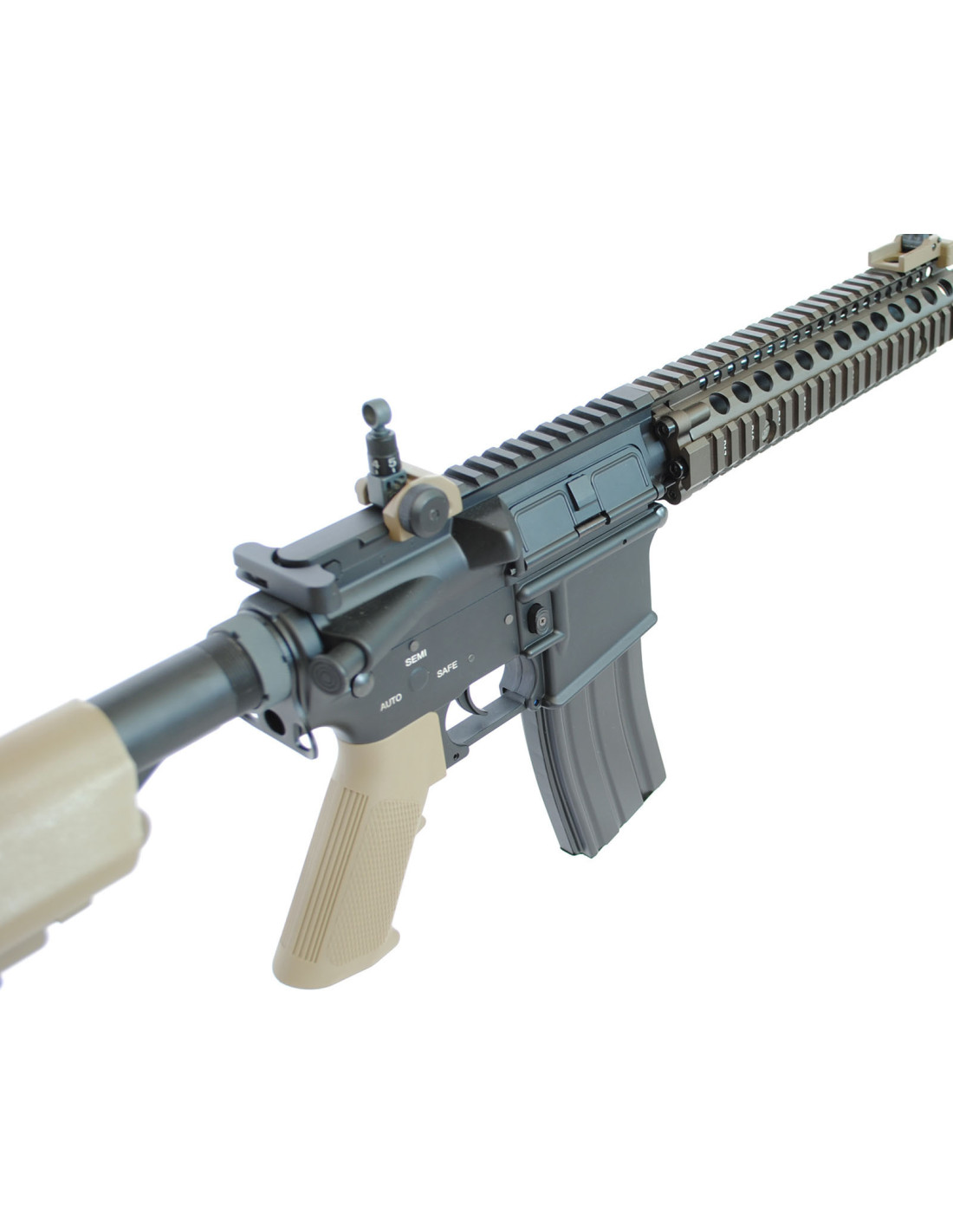 AEG / AEP - Assault rifle M4 MK18 MOD1 9" AEG tri-color ECEC System