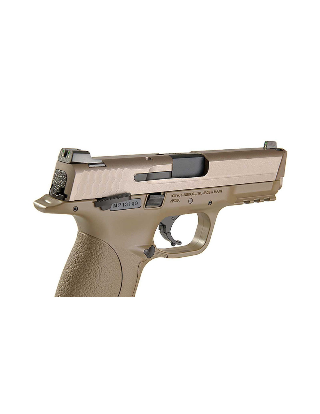 GBB / GNB - Tokyo Marui TMP9 Custom GBB Dark earth