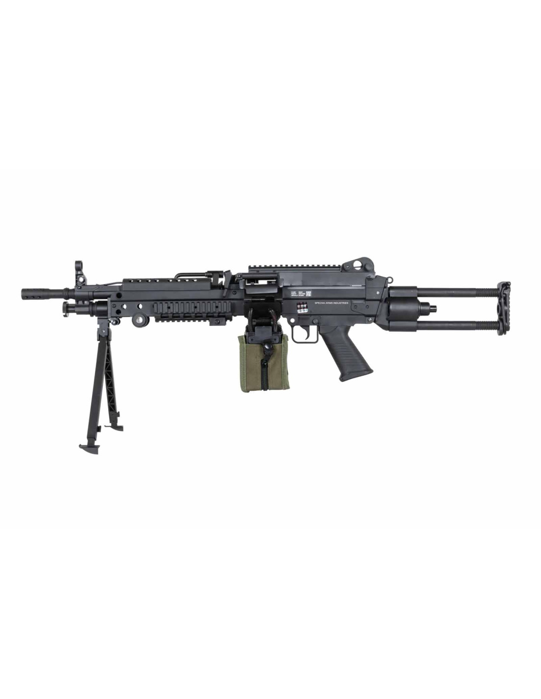 Specna Arms SA F249 PARA FLEX GATE X ASR light machine gun