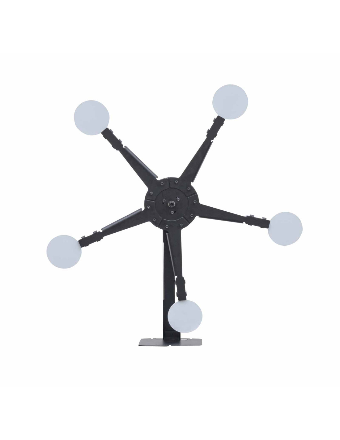 Metal star spinner target Airgun 4.5 5.5mm 20J